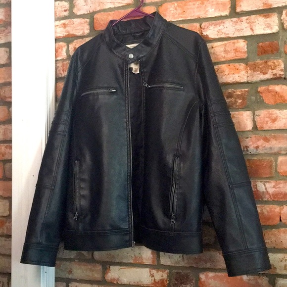 Route 66 | Jackets & Coats | Route 66 Black Leather Mens Jacket | Poshmark